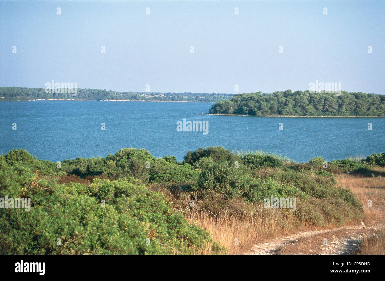 Puglia - Around Otranto (Le) - Oasis Lakes Alimini protected. The lakes ...