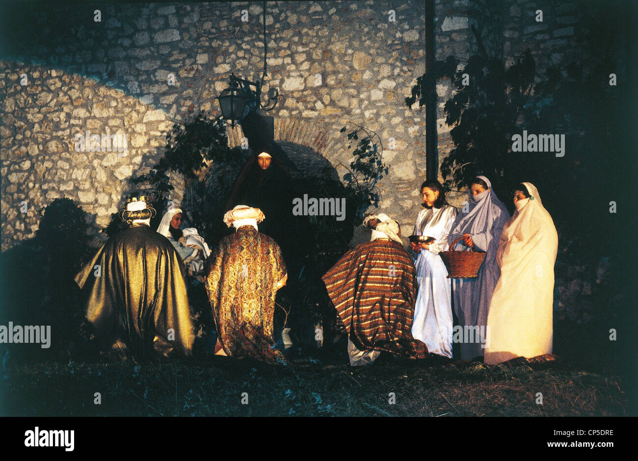 Umbria Greccio Commemoration Of The First Of The Nativity Of The ...