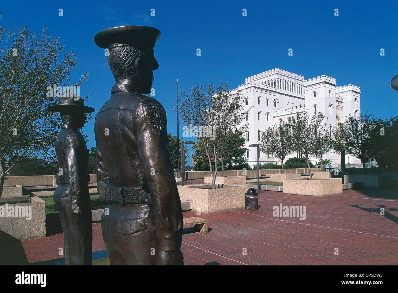 United States of America - Louisiana - Baton Rouge. The old Capitol ...