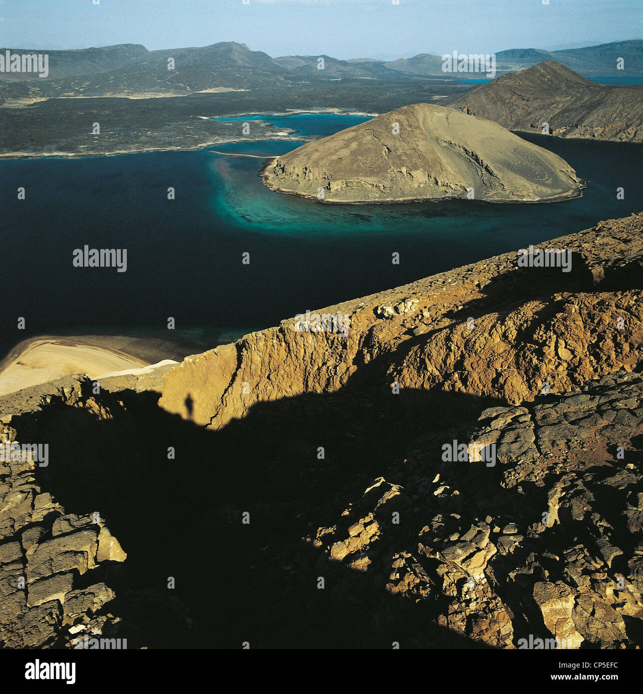 DJIBOUTI, GULF OF Goubet. VIEW Stock Photo - Alamy