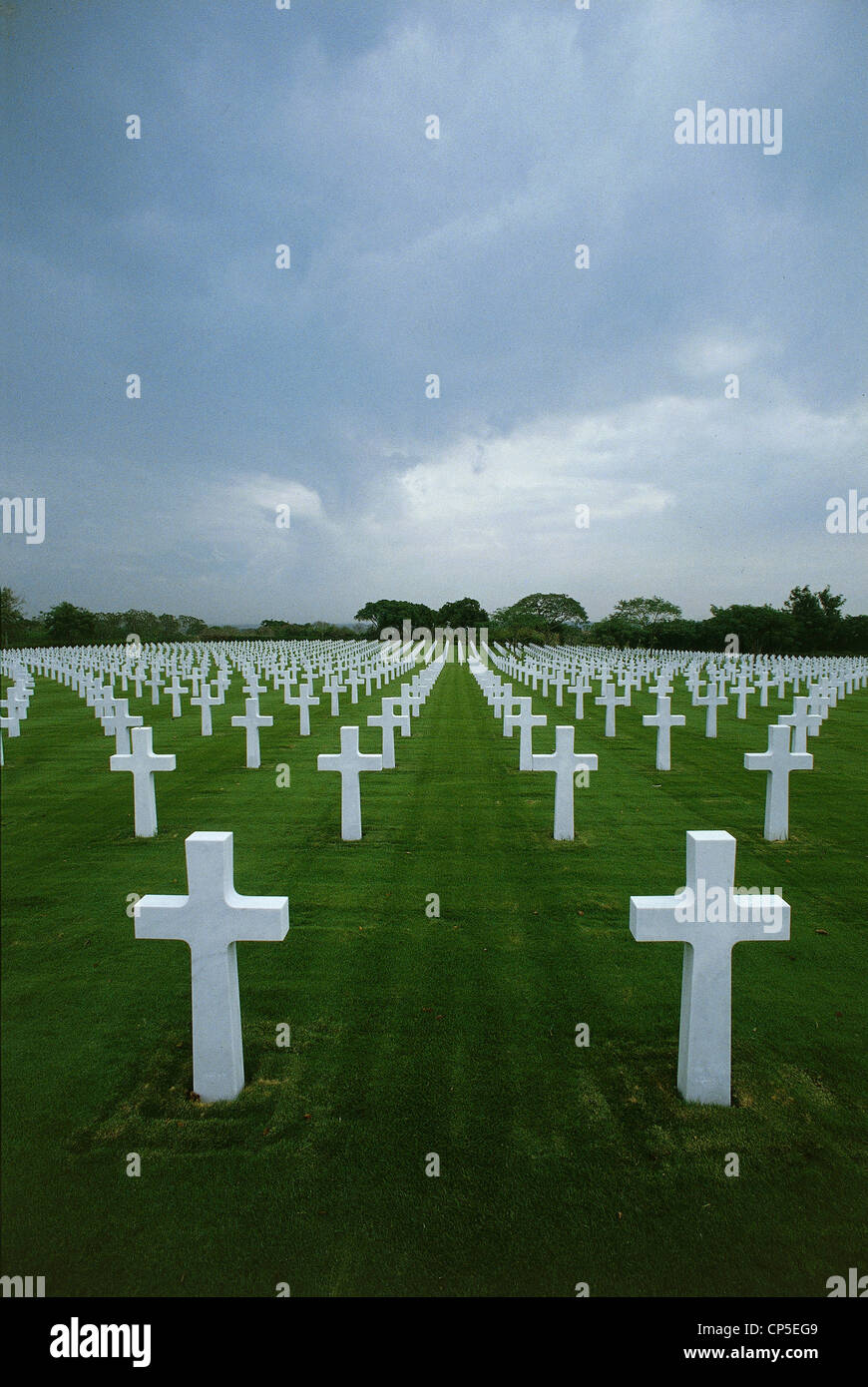 Philippines War Cemetery Stock Photo - Alamy