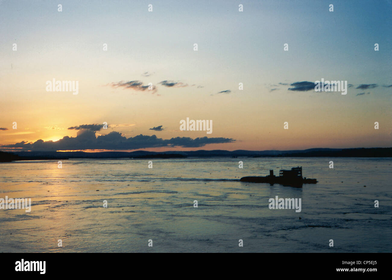 Congo river boat hi-res stock photography and images - Alamy