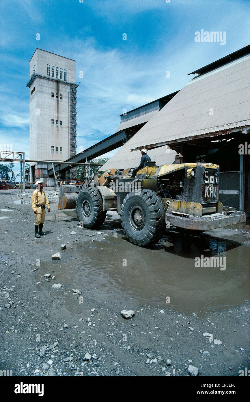 ZAIRE Kipushi mine Stock Photo - Alamy