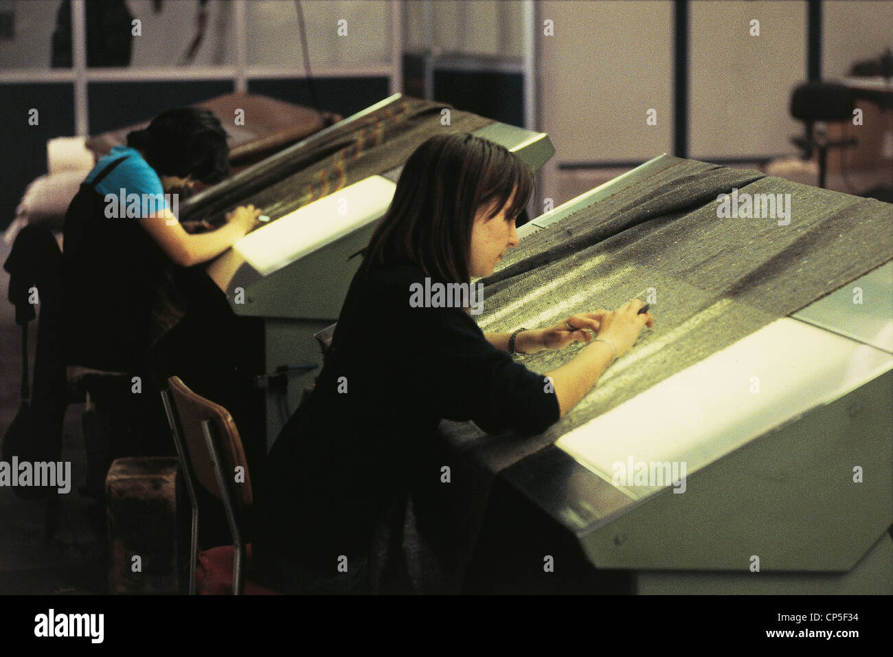 Tuscany Prato Textile Industry Stock Photo - Alamy