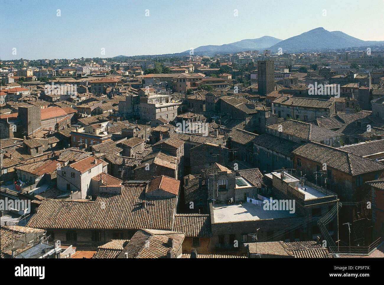 Lazio - Viterbo. View of the city ' Stock Photo - Alamy