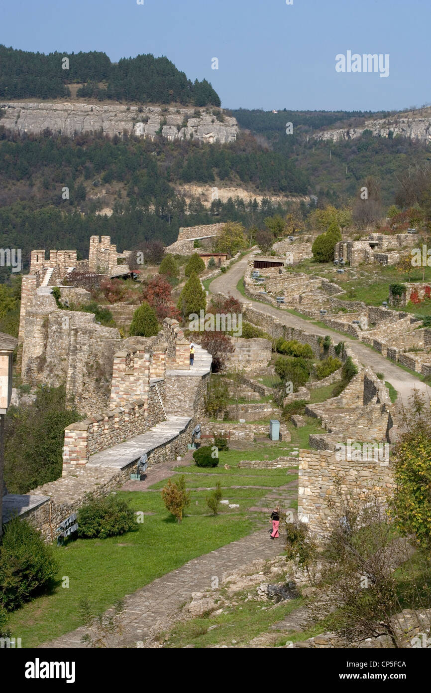 Bulgaria - Veliko Tarnovo - Hill of the Czars (Carevec). The fortified ...