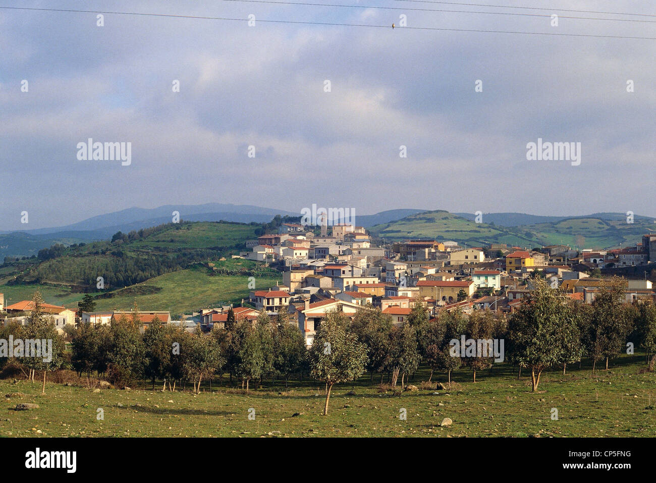 Sardinia - Mogorella (Or Stock Photo - Alamy