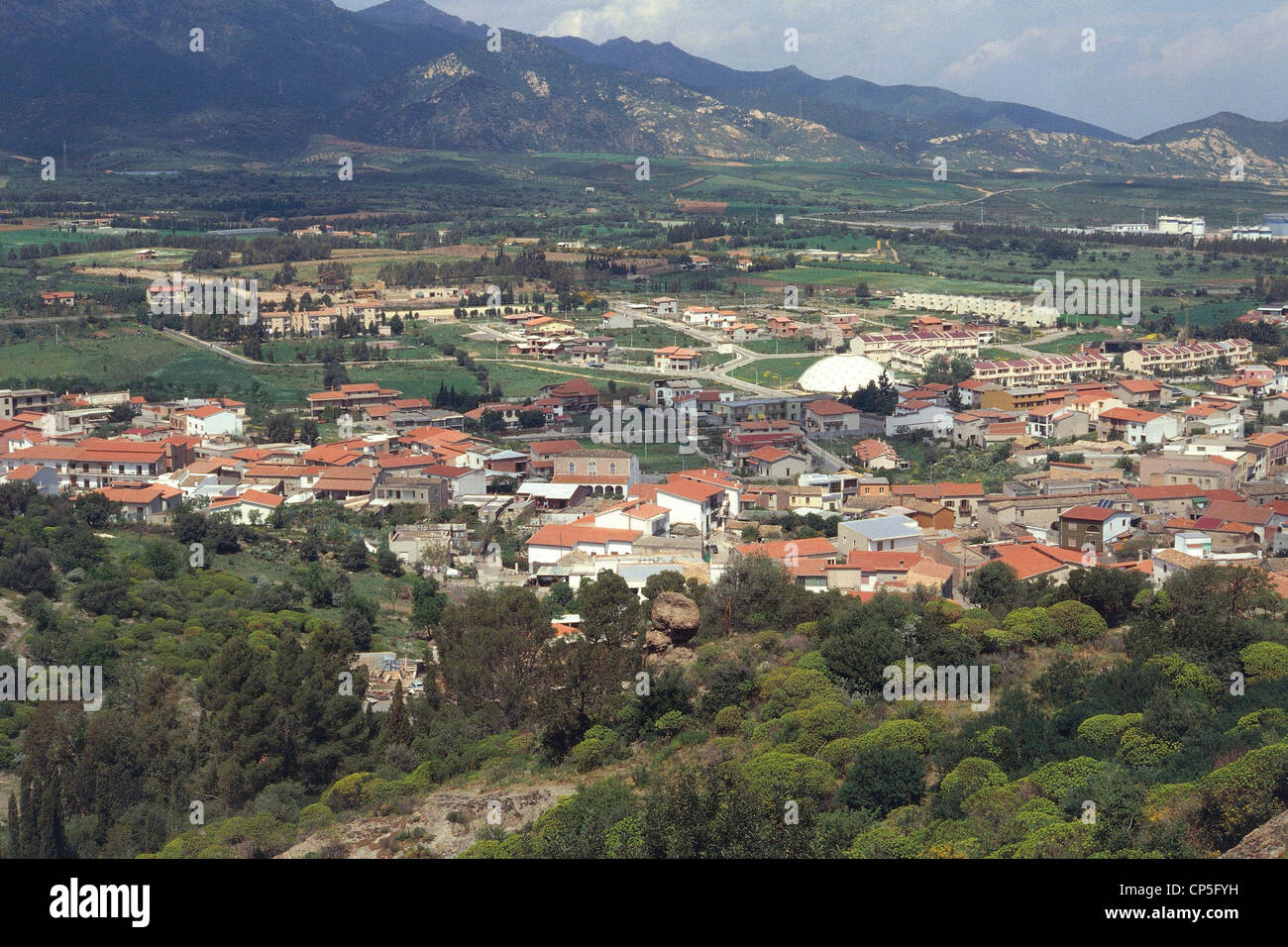 Sardinia - Sarroch (Ca Stock Photo - Alamy