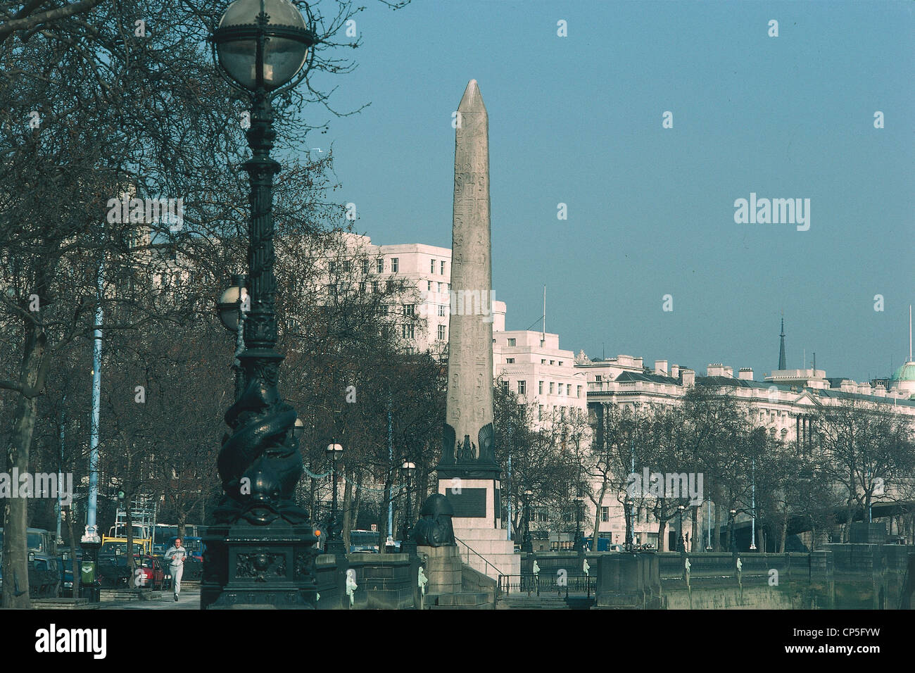 United Kingdom - England - London - The Egyptian obelisk Cleopatra's ...