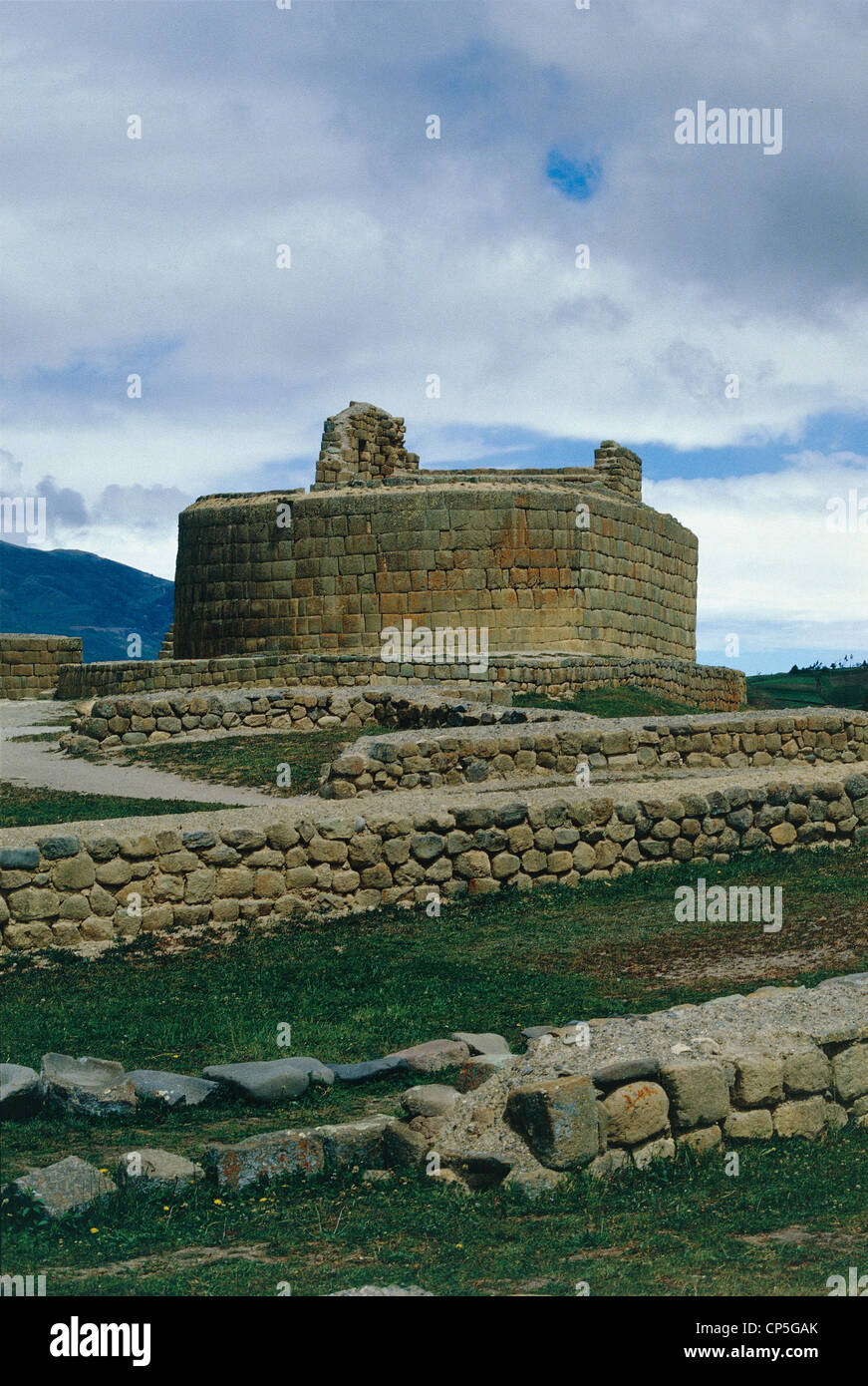 ECUADOR Ingapirca Inca ruins Stock Photo - Alamy