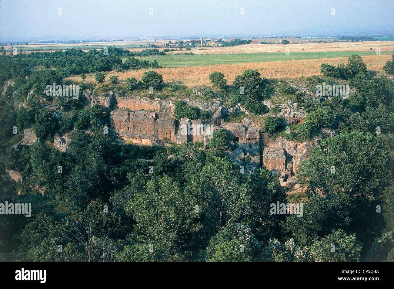 Lazio - Around Vetralla (Vt) - Etruscan archaeological site of Norcia ...