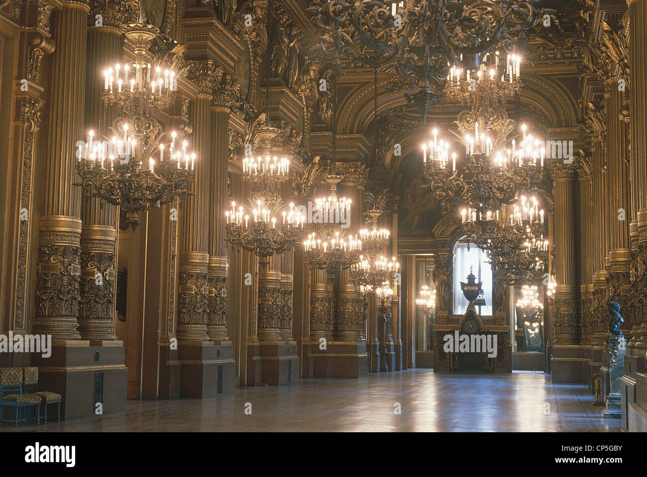 France - Paris. Opera: The Grand Foyer Stock Photo - Alamy