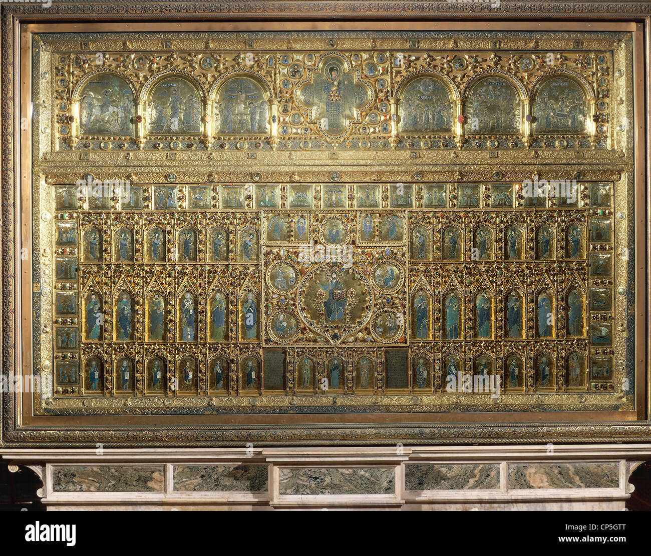 Veneto - Venice - Basilica of St. Mark's Basilica Marciana. Pala d'Oro ...
