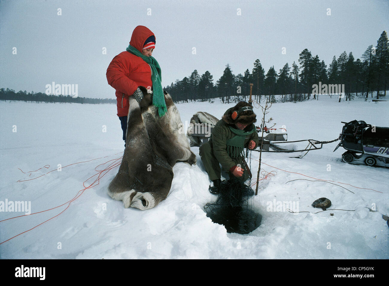 Lake inari finland fishing hi-res stock photography and images - Alamy