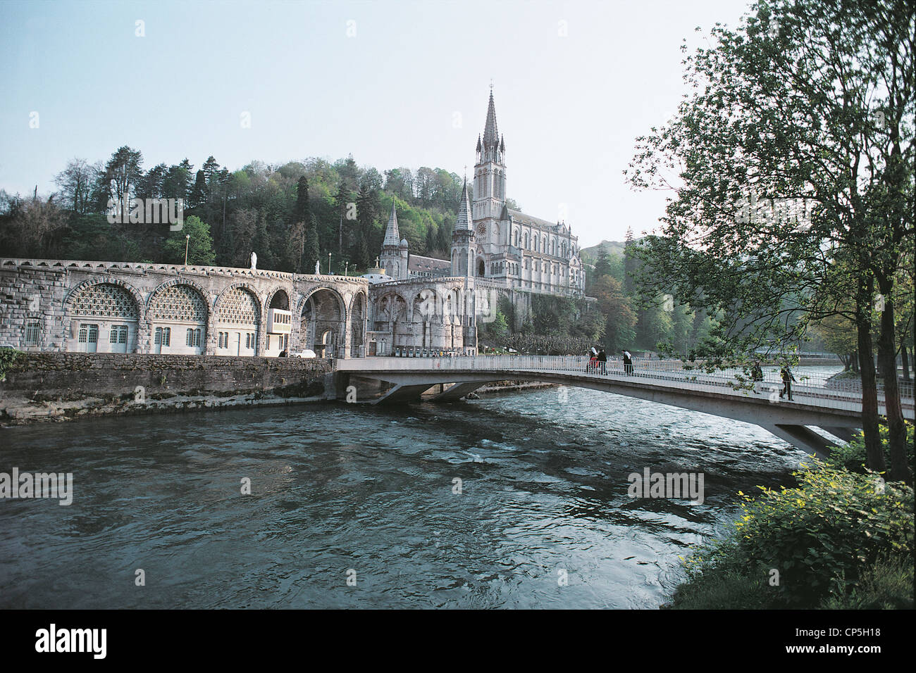 River gave de pau lourdes hi-res stock photography and images - Alamy