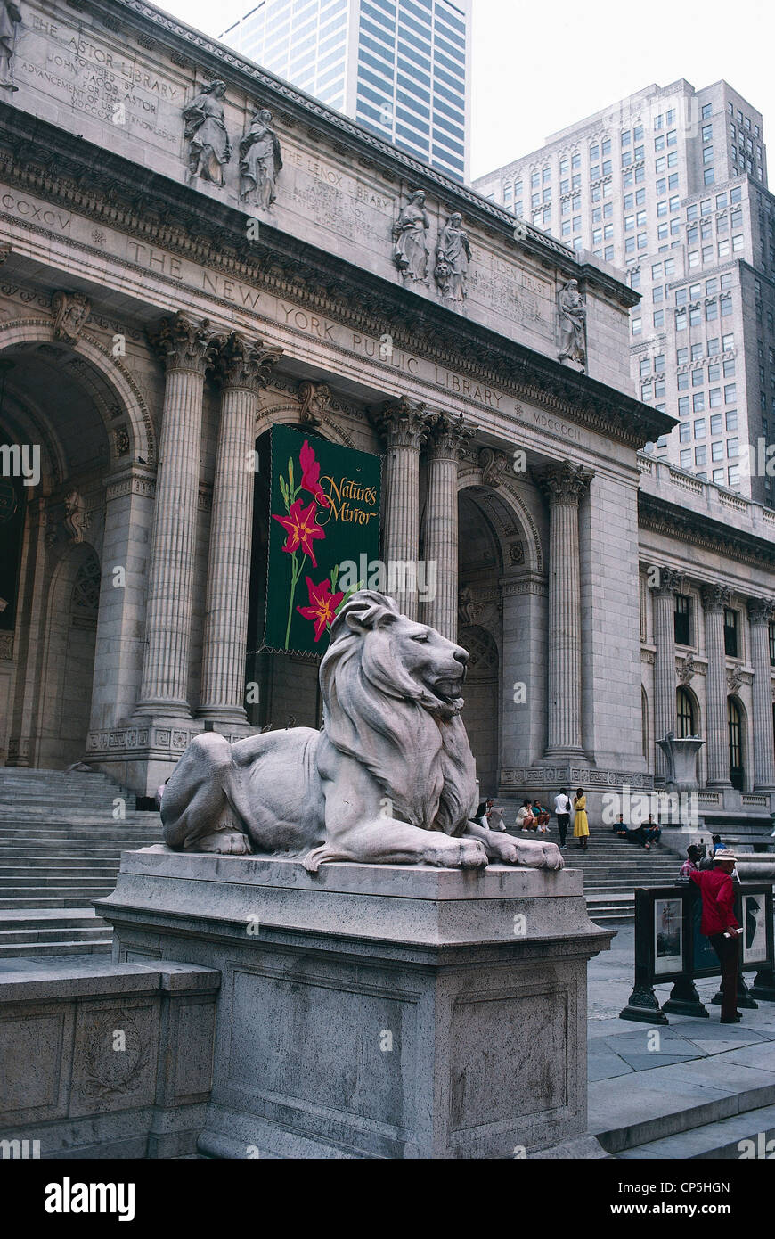 United States of America New York Manhattan, New York Public Library ...
