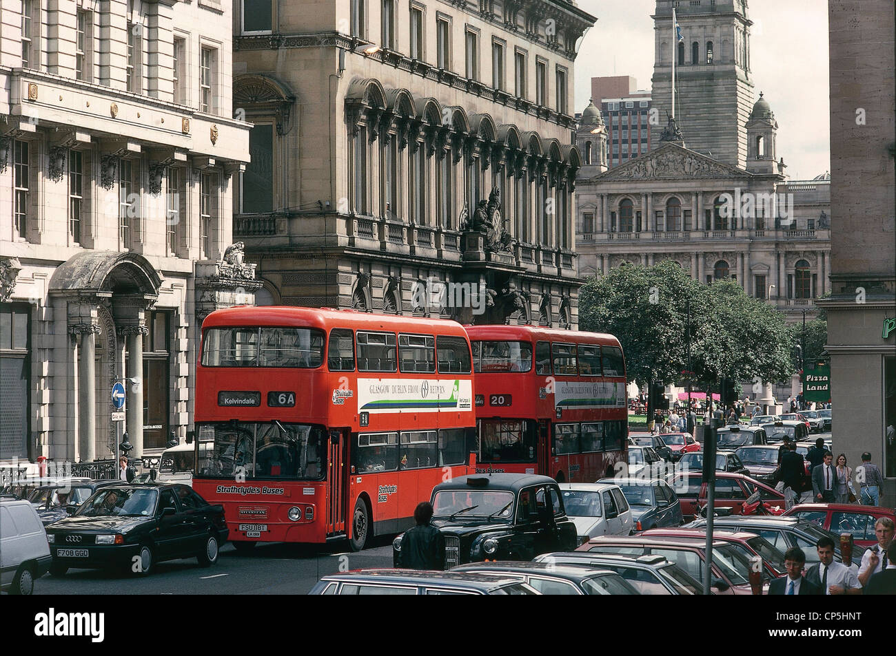 United Kingdom - Scotland - Glasgow. Saint Vincent Street Stock Photo ...