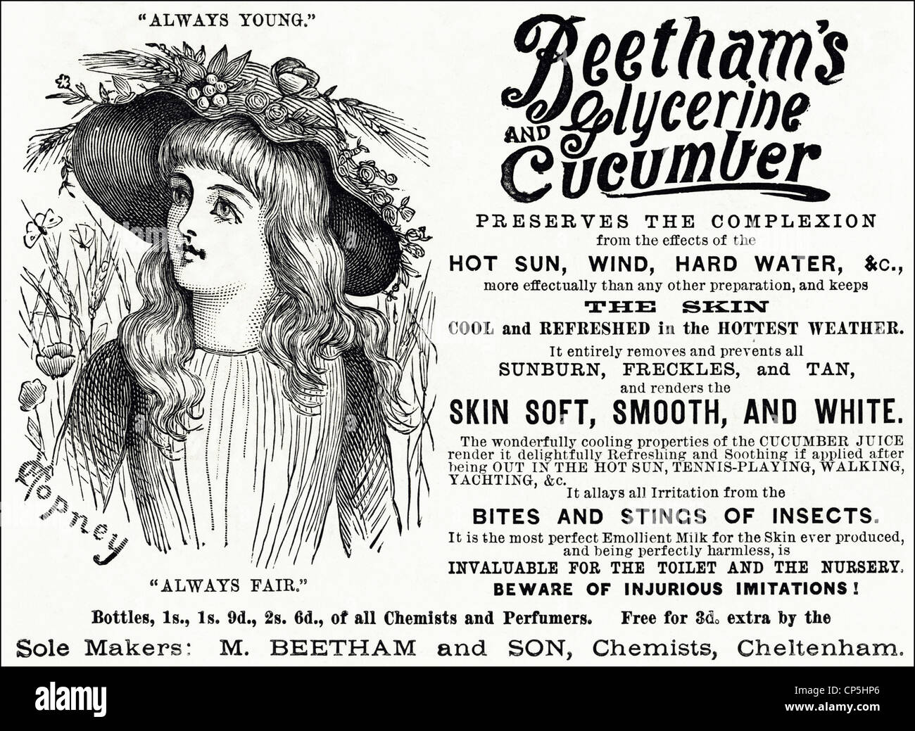 Victorian Advertising Art Modern Advertising: A Railway In 1874