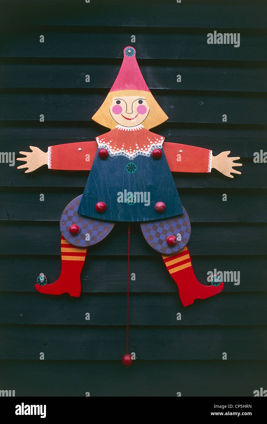 Germany - Bavaria - Nuremberg (Nurnberg), typical wooden puppet Stock ...