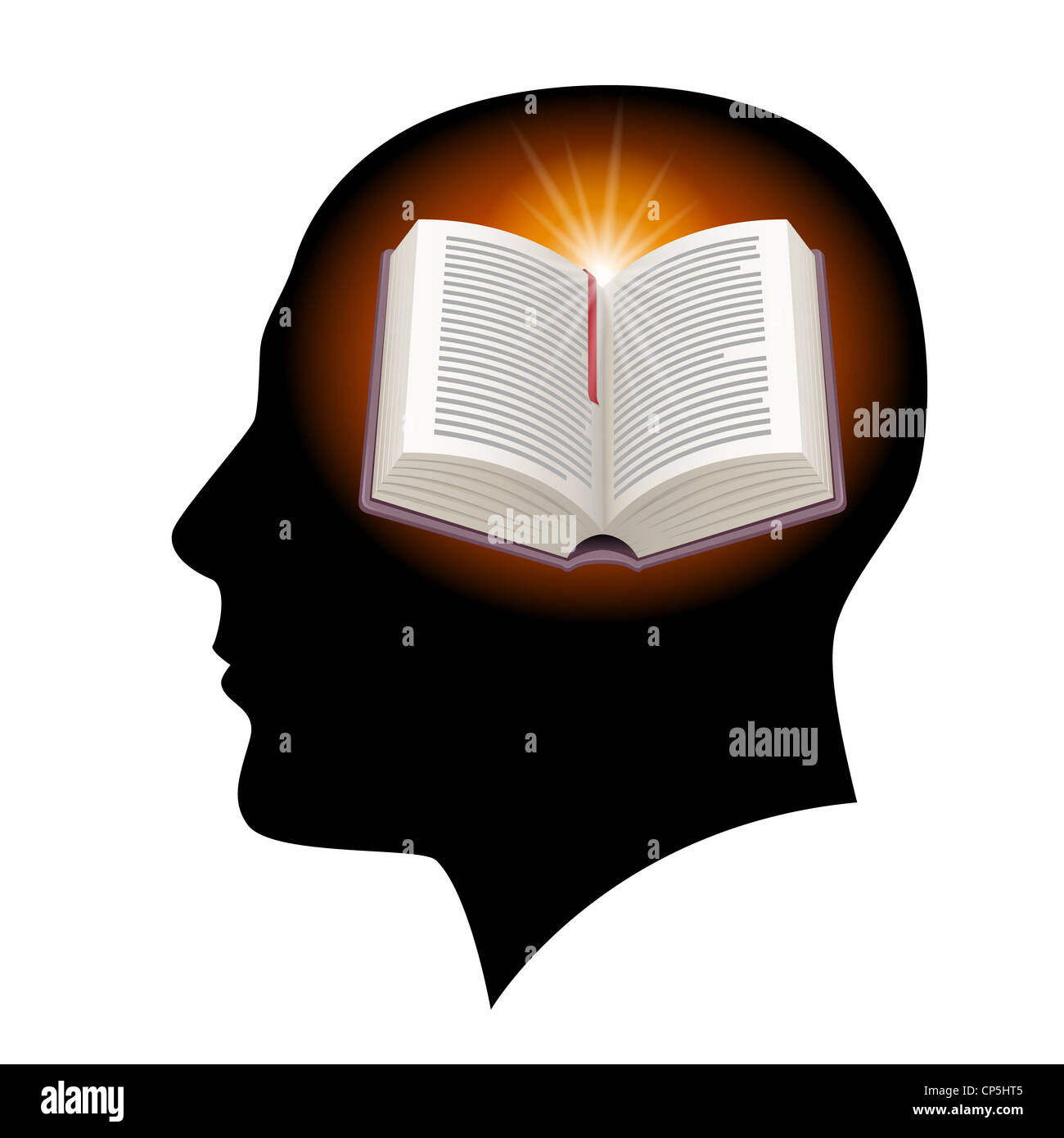 Open Head Silhouette