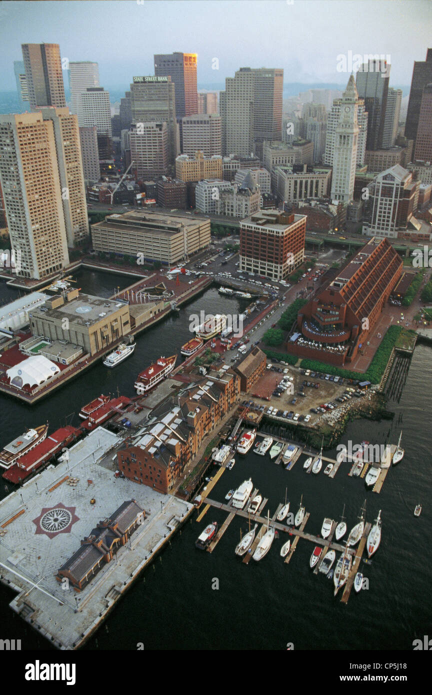 United States Of America Boston View Stock Photo - Alamy