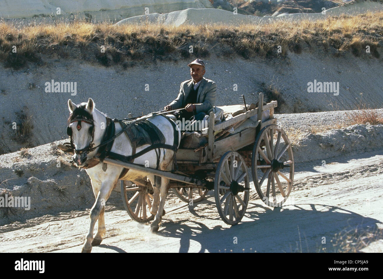 Cart pulled by a horse hi-res stock photography and images - Alamy