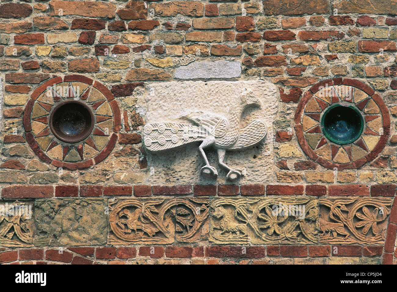 Emilia Romagna Pomposa Abbey Of Special Architectural Stock Photo - Alamy