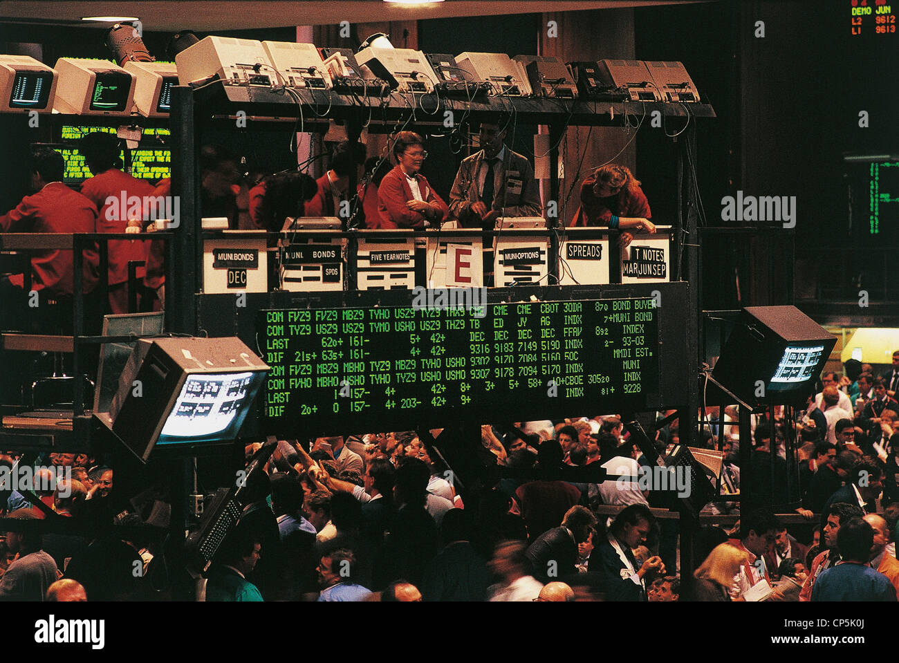 United States Of America The Chicago Stock Exchange Stock Photo - Alamy