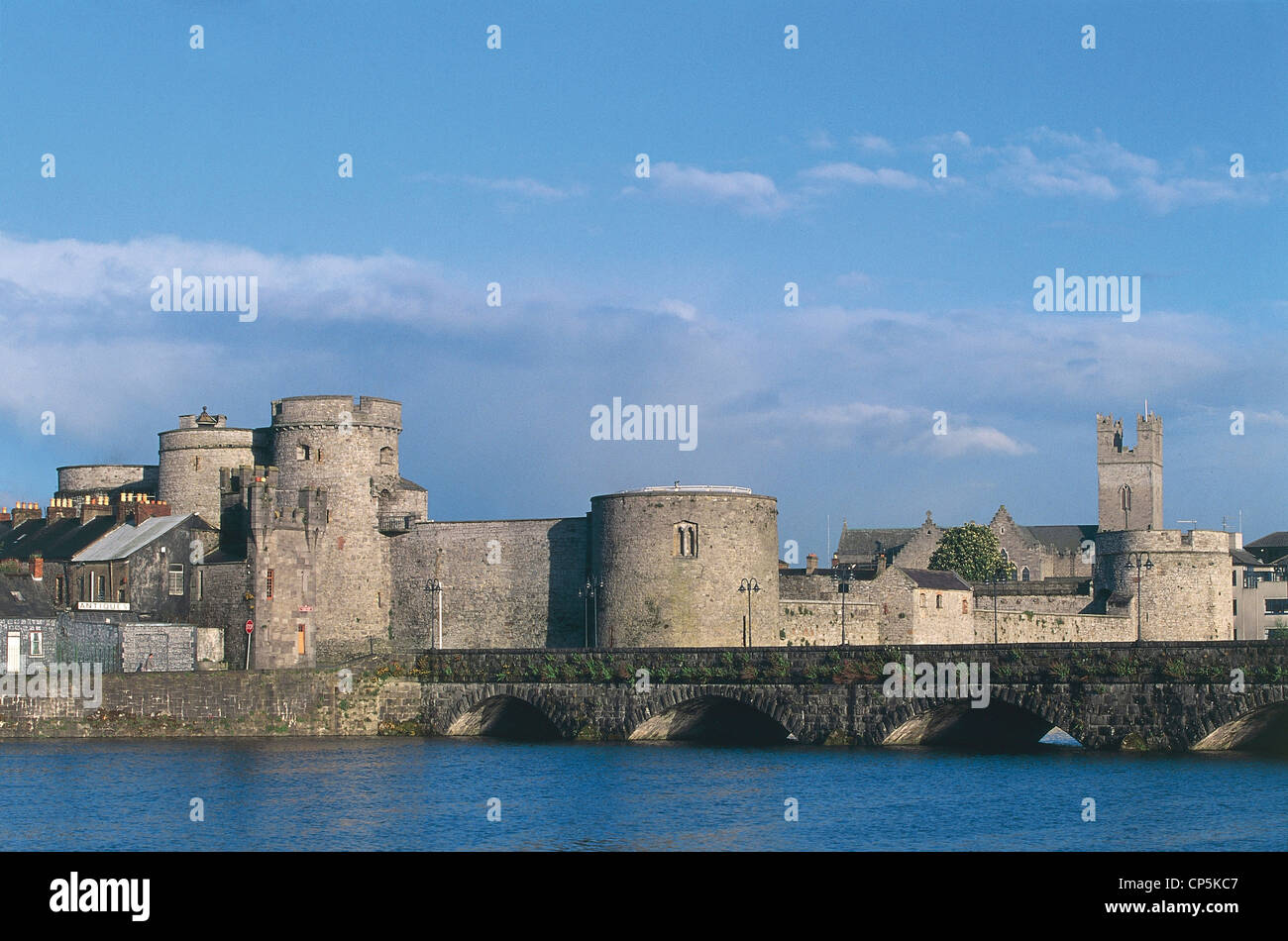 Ireland Limerick Limerick County King John'S Castle On The River ...