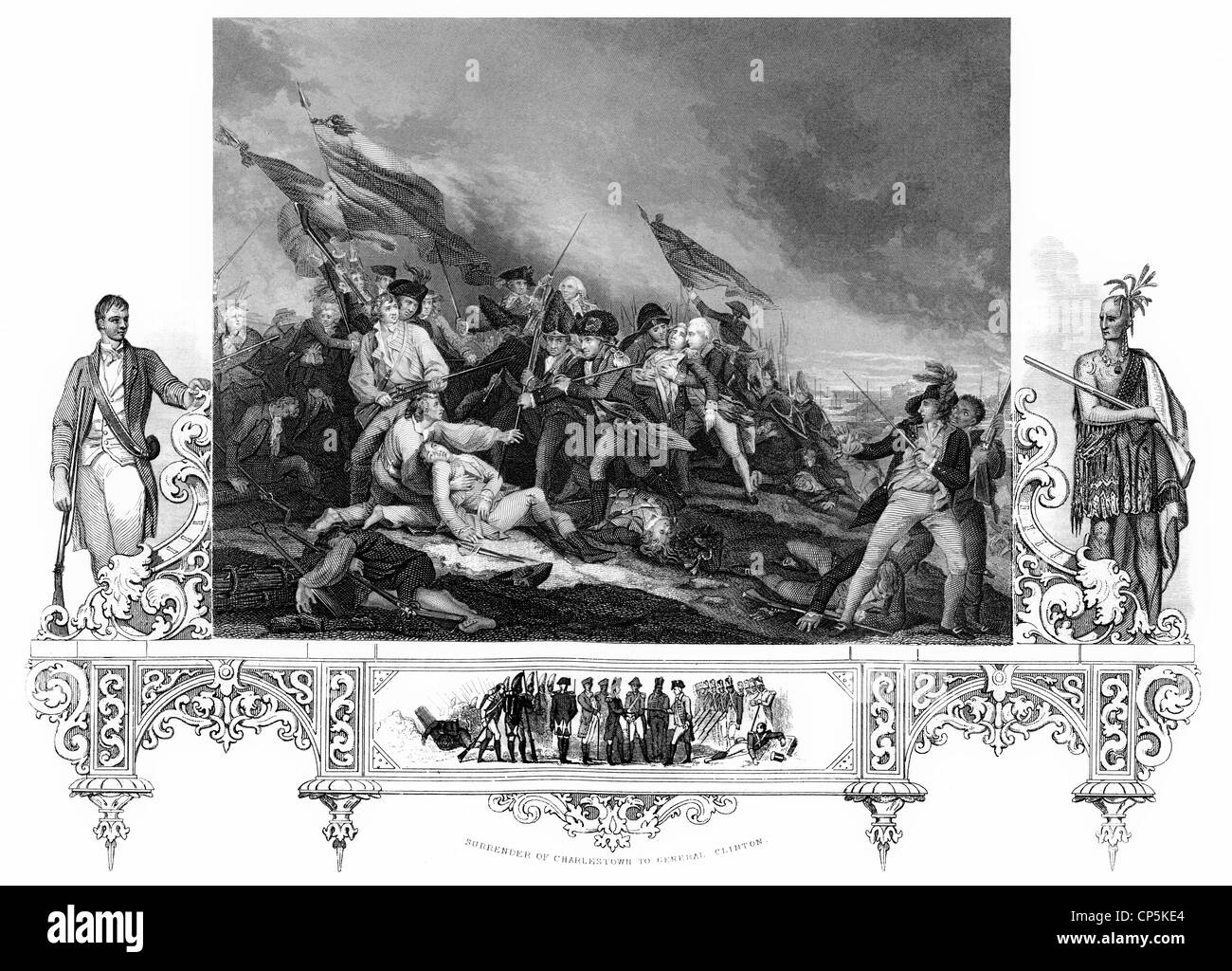 The Death Of General Warren At The Battle Of Bunker Hill