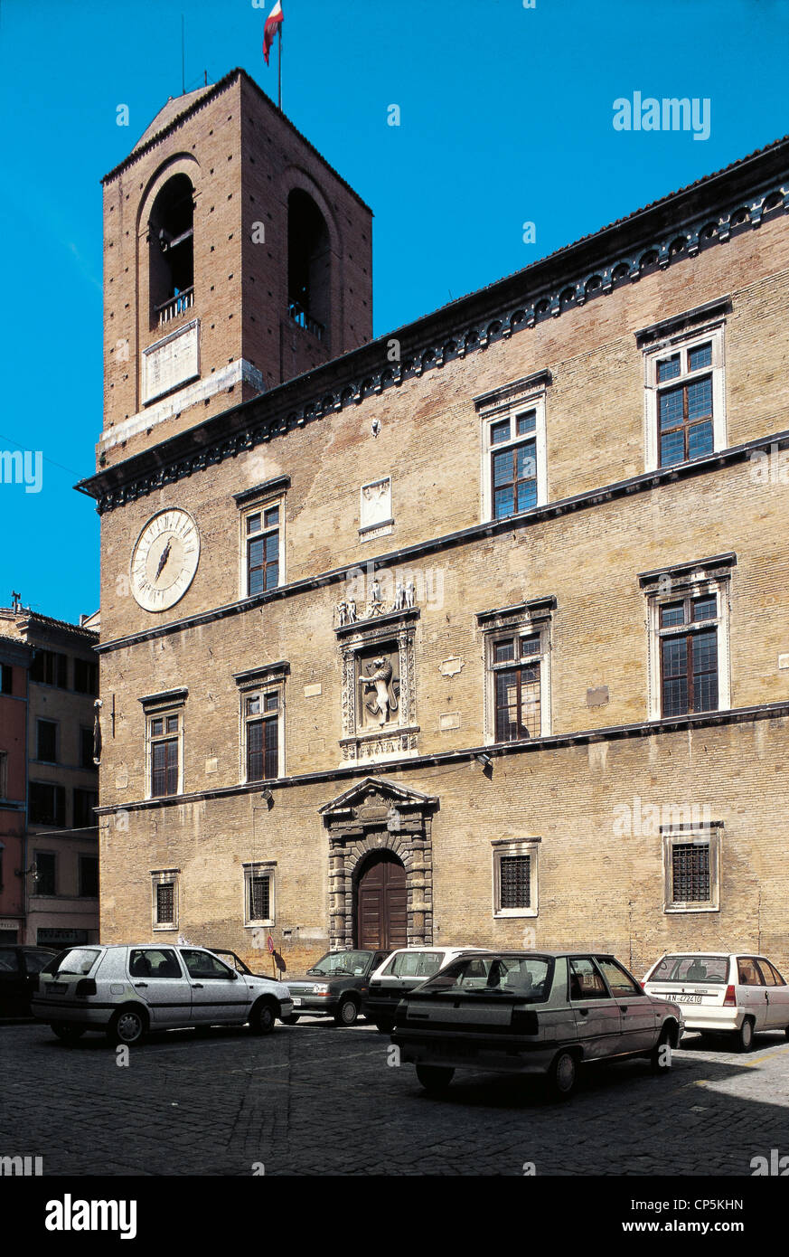 Marco Jesi ANGELO PIAZZA Colocci Palazzo della Signoria Stock Photo - Alamy