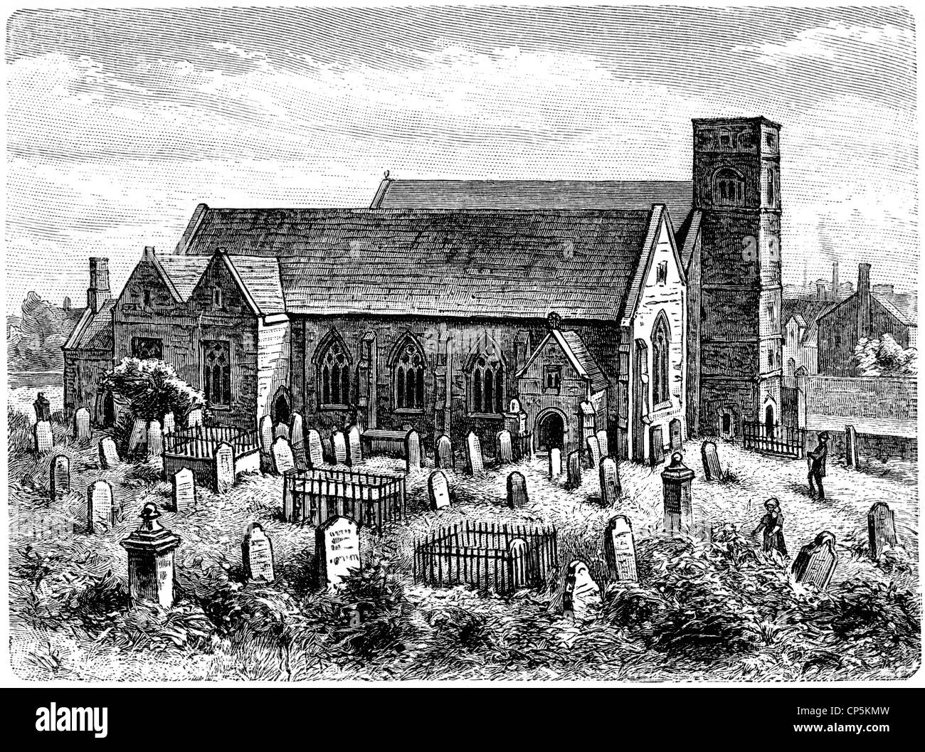 Monastery of Wearmouth-Jarrow, Monkwearmouth-Jarrow Abbey, a Stock ...