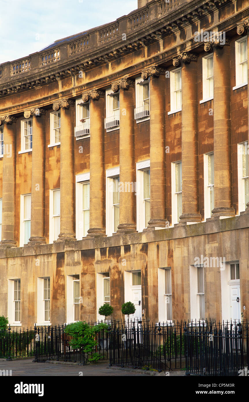 England, Somerset, Bath, Royal Crescent Stock Photo - Alamy