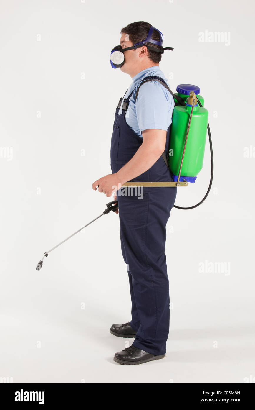 Pest control man hi-res stock photography and images - Alamy