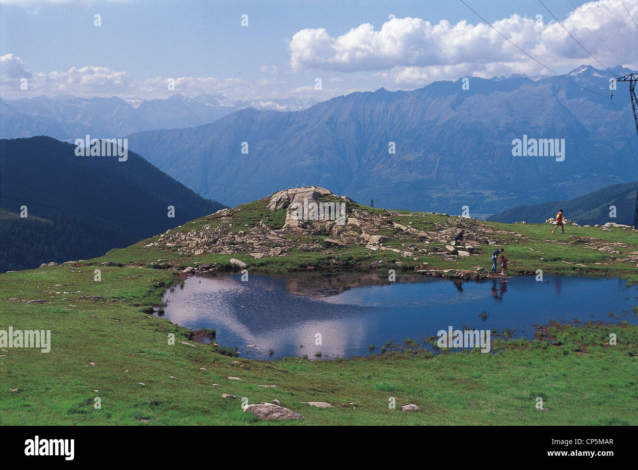 LOMBARDY ALPS OROBIE Near San Marco Pass Stock Photo - Alamy