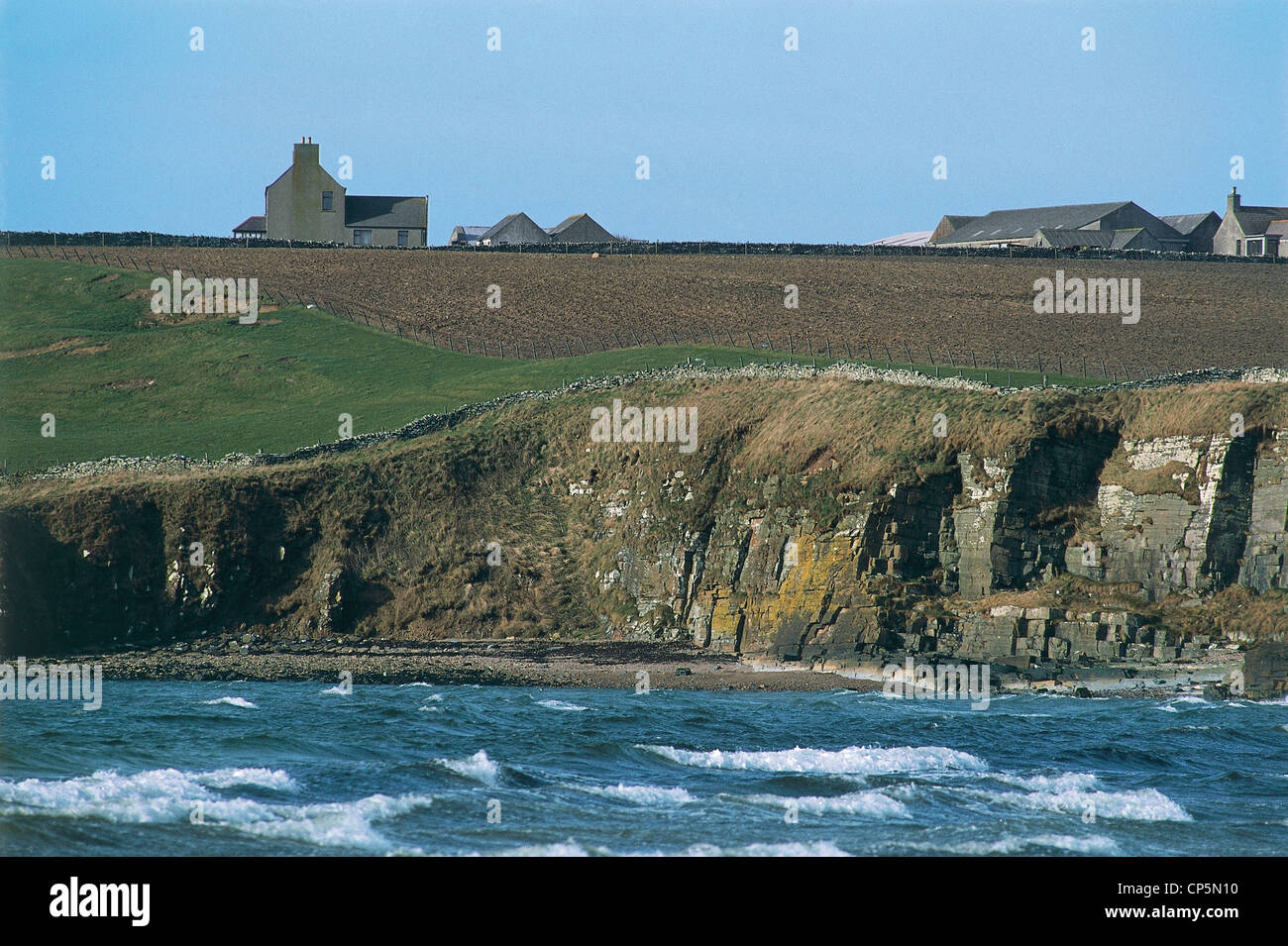 Scotland Orkney ARCHIPELAGO ISLAND OF THE MAINLAND KIRKWALL SCAPA BAY ...