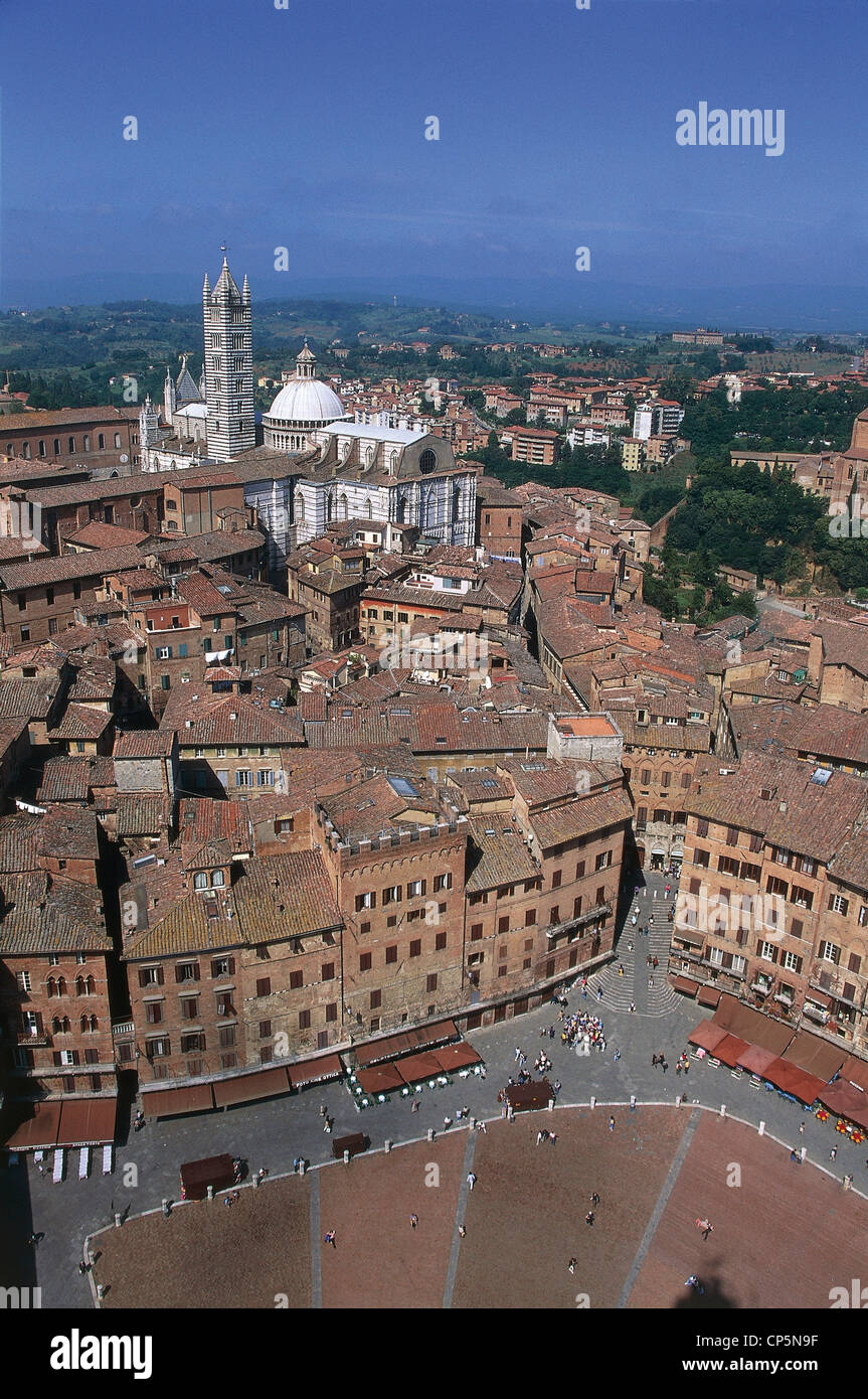 Tuscany - Siena, Old Town (a World Heritage Site by UNESCO, 1995 ...