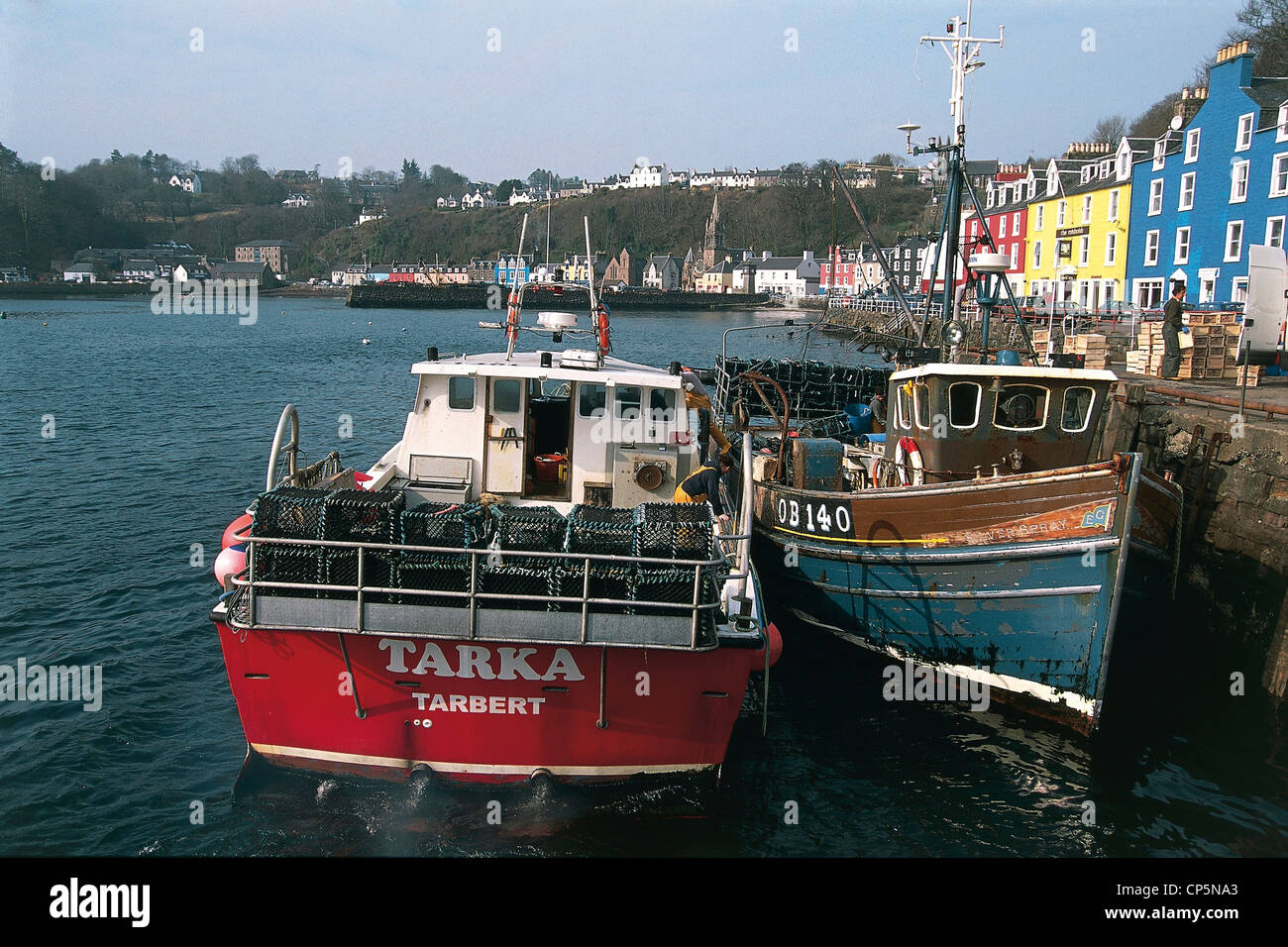 UNITED KINGDOM - SCOTLAND - STRATHCLYDE - ISLE OF MULL. Tobermory, the ...