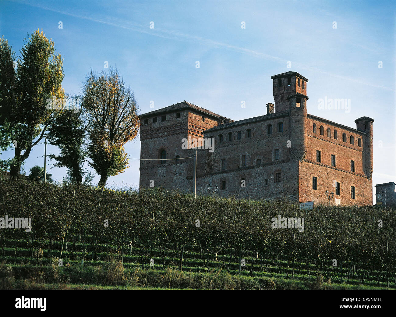 PIEDMONT - Grinzane Cavour, THE CASTLE Stock Photo - Alamy
