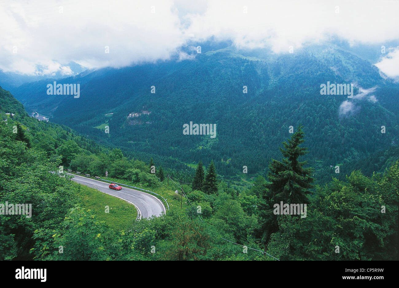 Friuli Passo Monte Croce Carnico Stock Photo - Alamy