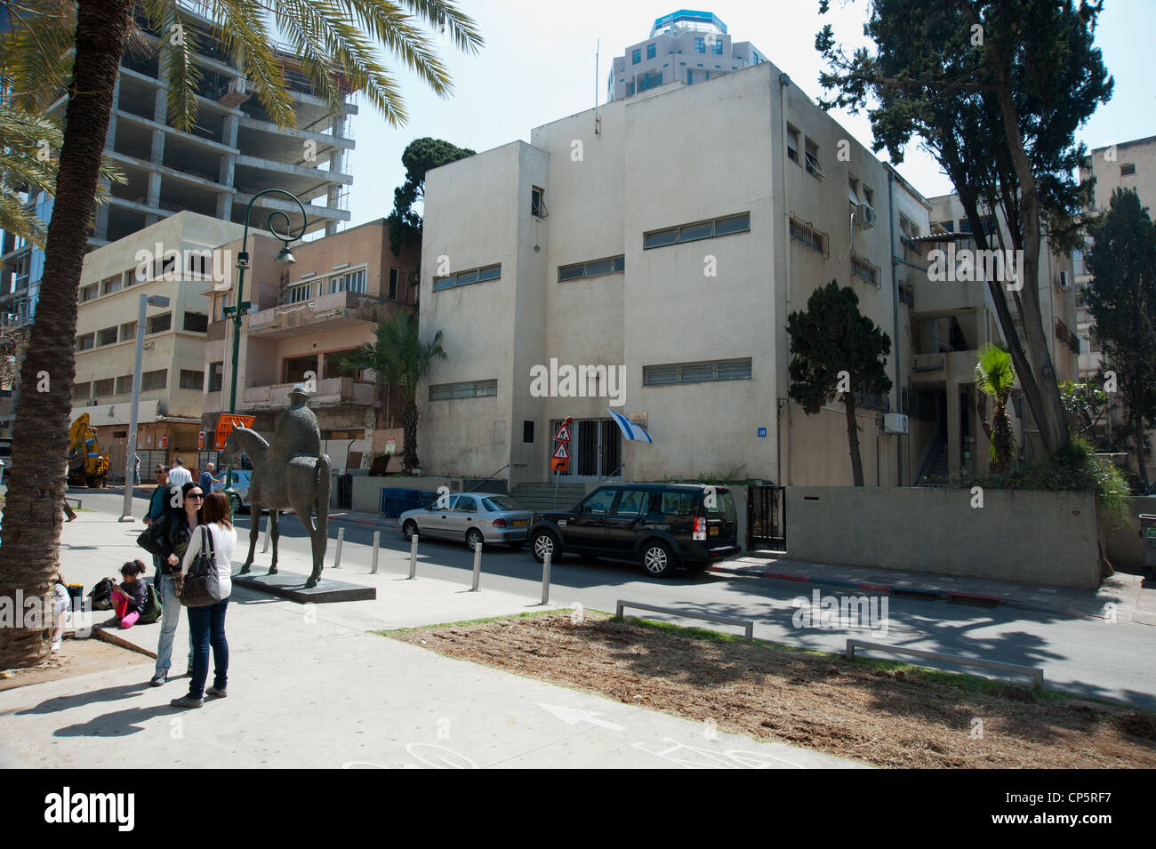 Israel, Tel Aviv, Independence Hall at 16 Rothschild Boulevard Stock ...