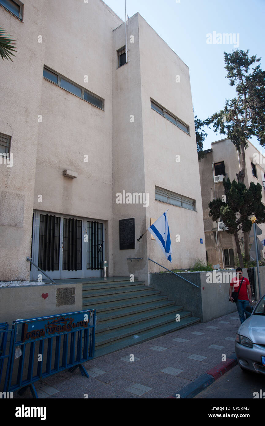 Israel, Tel Aviv, Independence Hall at 16 Rothschild Boulevard Stock ...