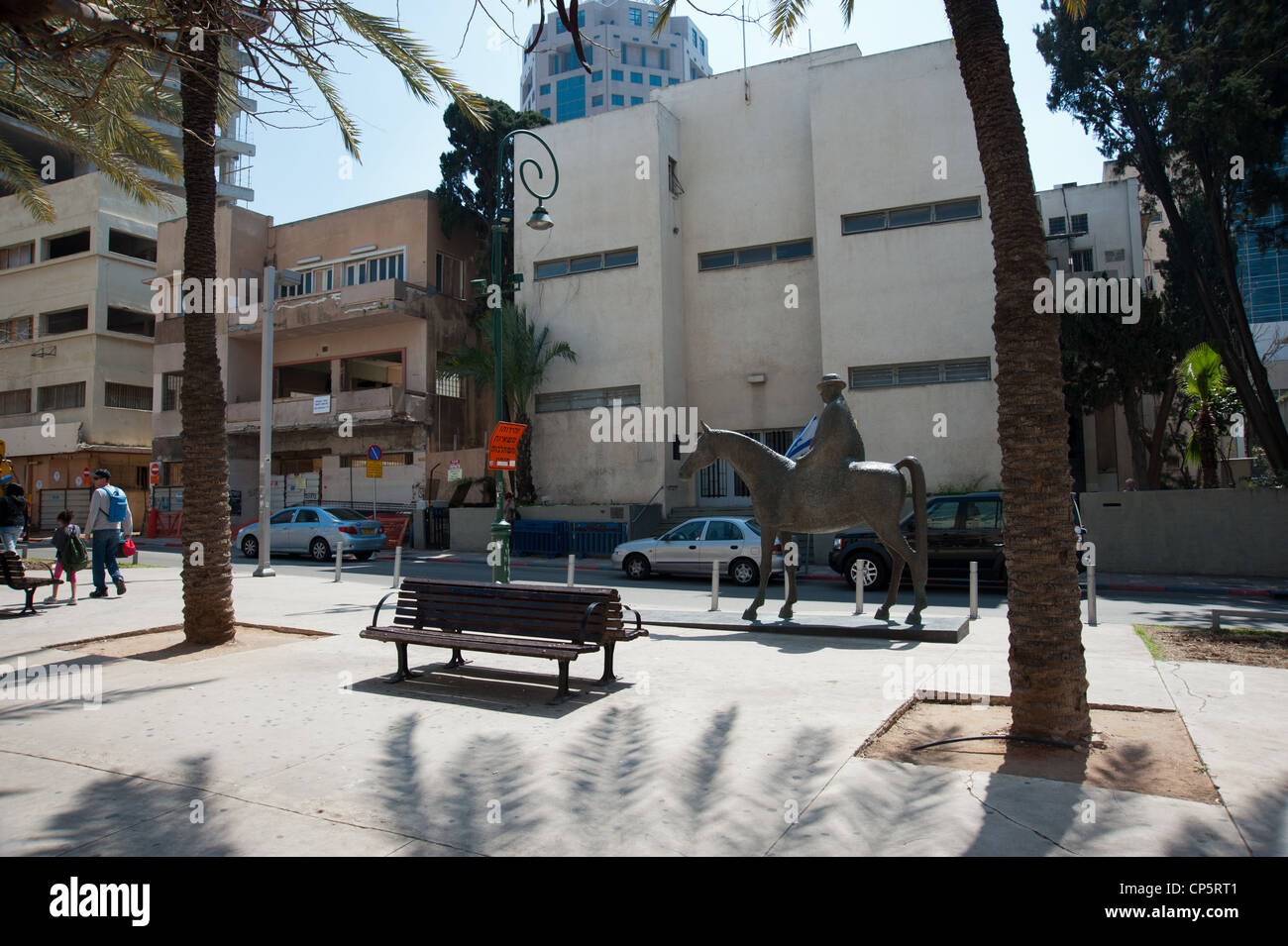 Israel, Tel Aviv, Independence Hall at 16 Rothschild Boulevard Stock ...
