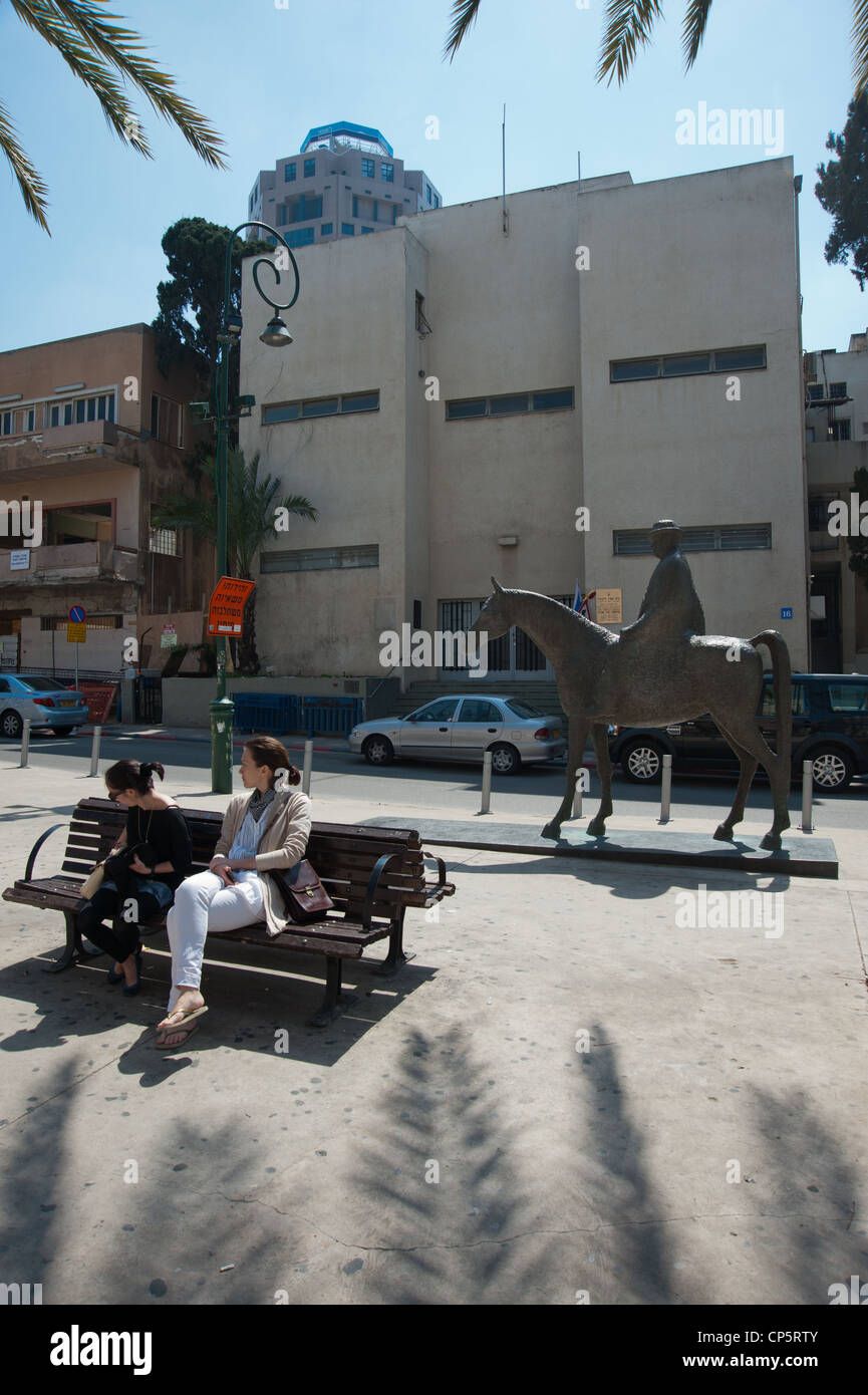 Israel, Tel Aviv, Independence Hall at 16 Rothschild Boulevard Stock ...