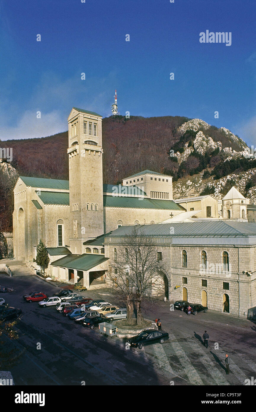 Italy campania mercogliano montevergine sanctuary hi-res stock ...