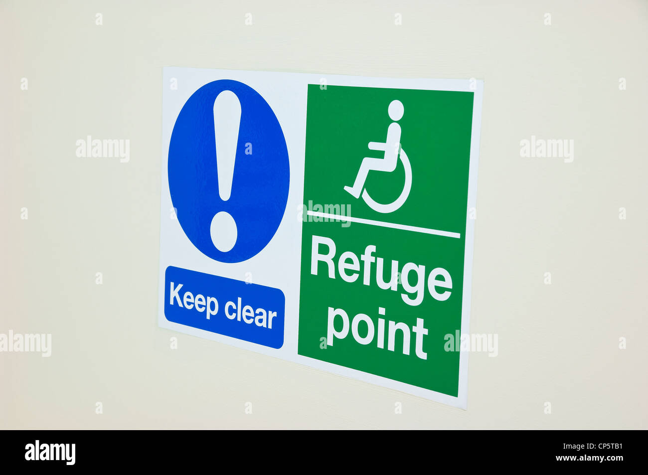 Emergency assembly point sign hi-res stock photography and images - Alamy