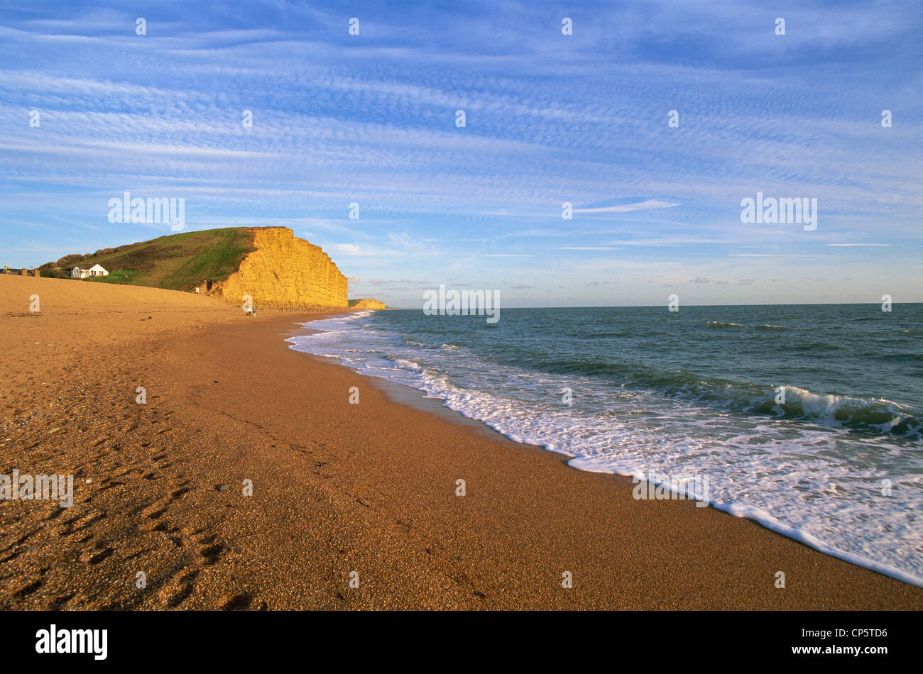 England, Dorset, Cliffs at West Bay Stock Photo - Alamy