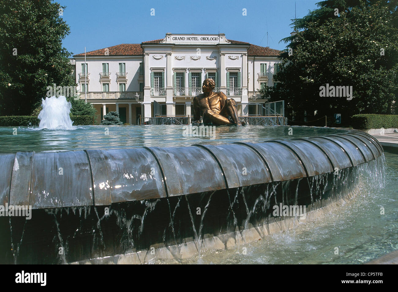 Veneto - Abano Terme, SPA, FOUNTAIN Stock Photo - Alamy