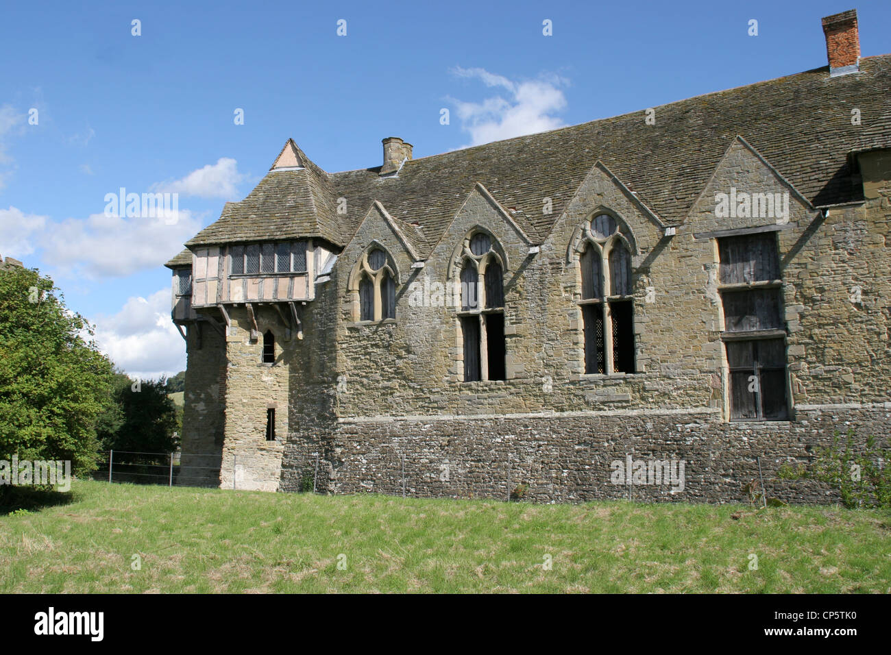 Stokesay castle great hall hi-res stock photography and images - Alamy