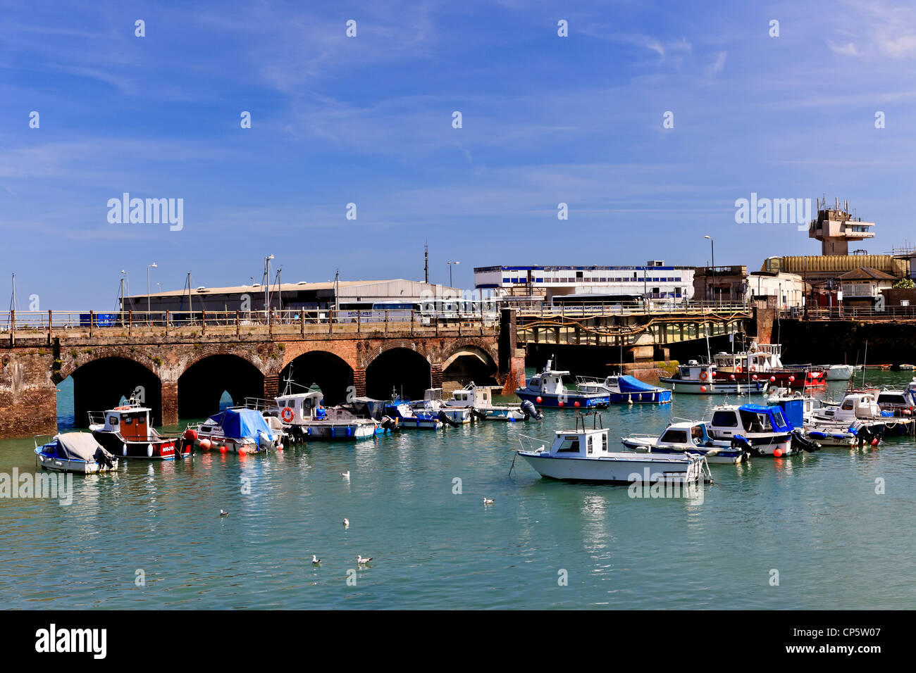 Folkestone Kent Harbour High Resolution Stock Photography and Images ...